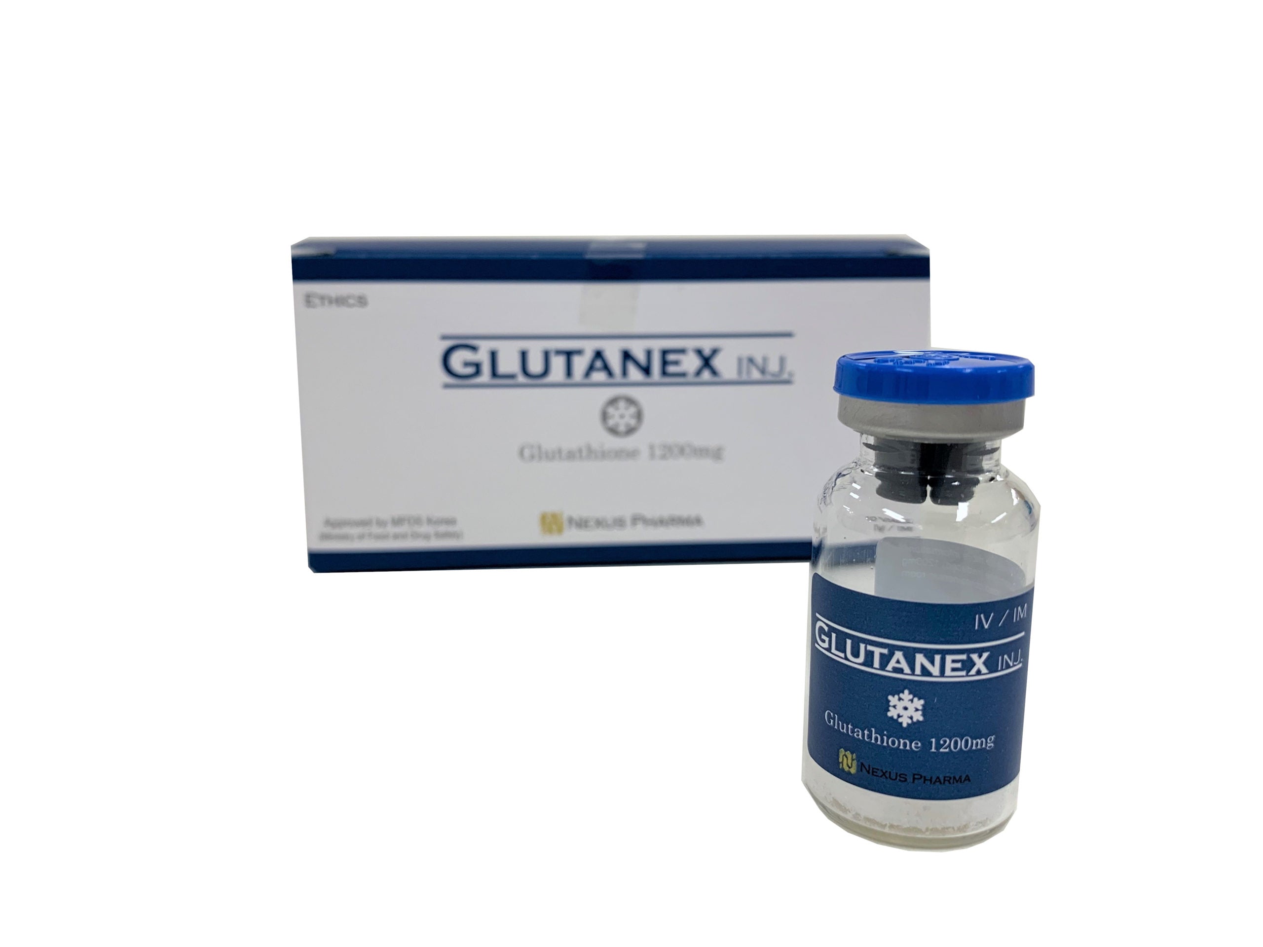 Glutanex Inj. IV - Glutatión IV 1200mg 10 viales – rbsmedistore2