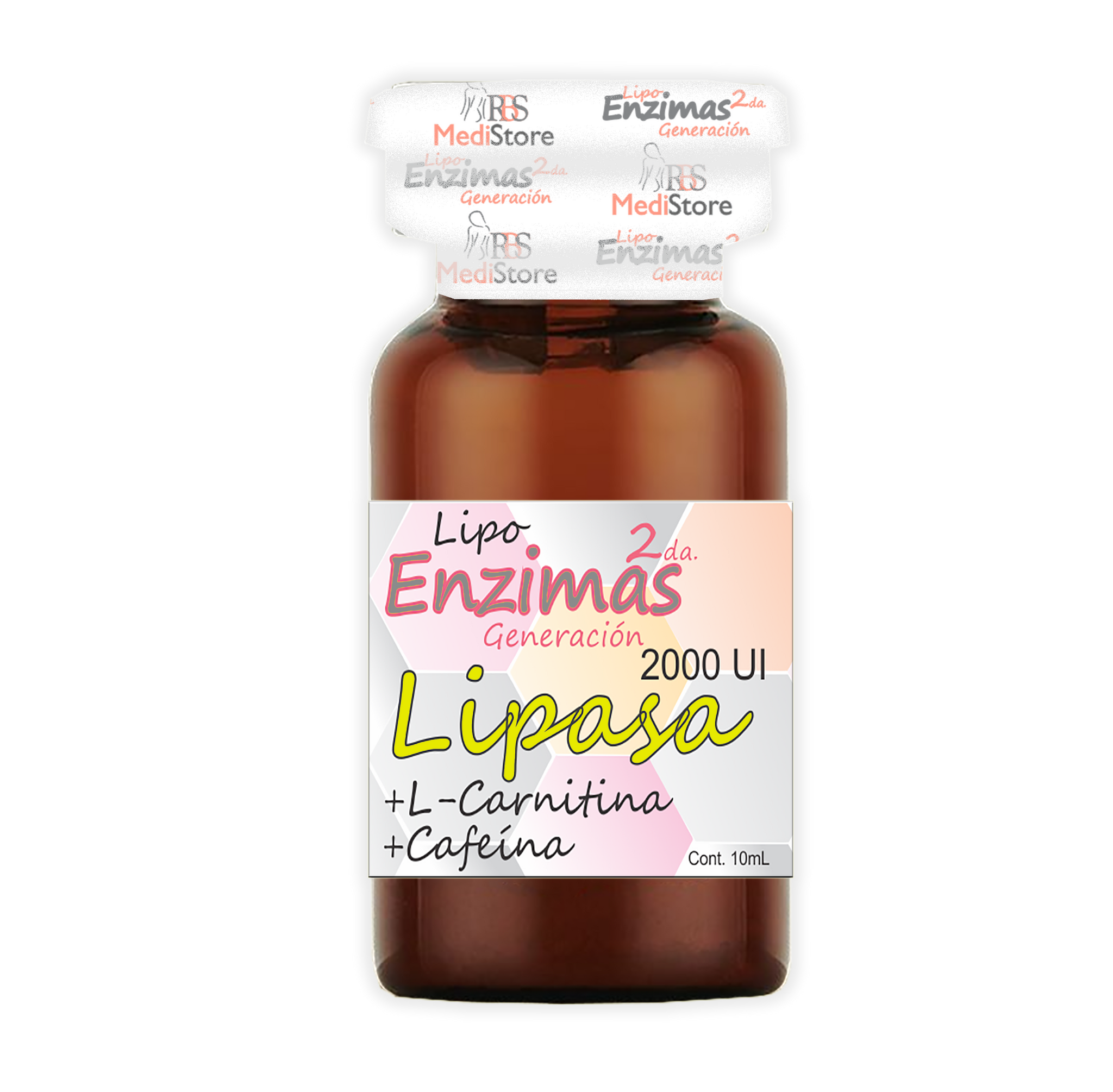 Lipasa 2000 UI – 5 viales de 10 mL – rbsmedistore2